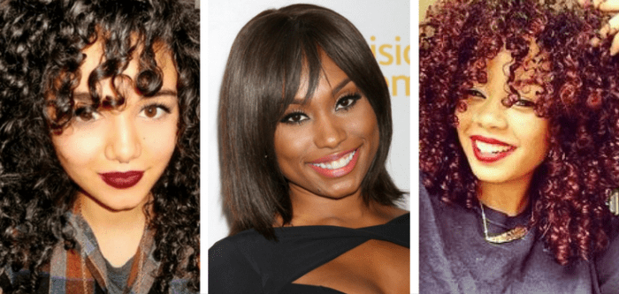 Negras e Franjas: o melhor corte para o seu tipo de cabelo